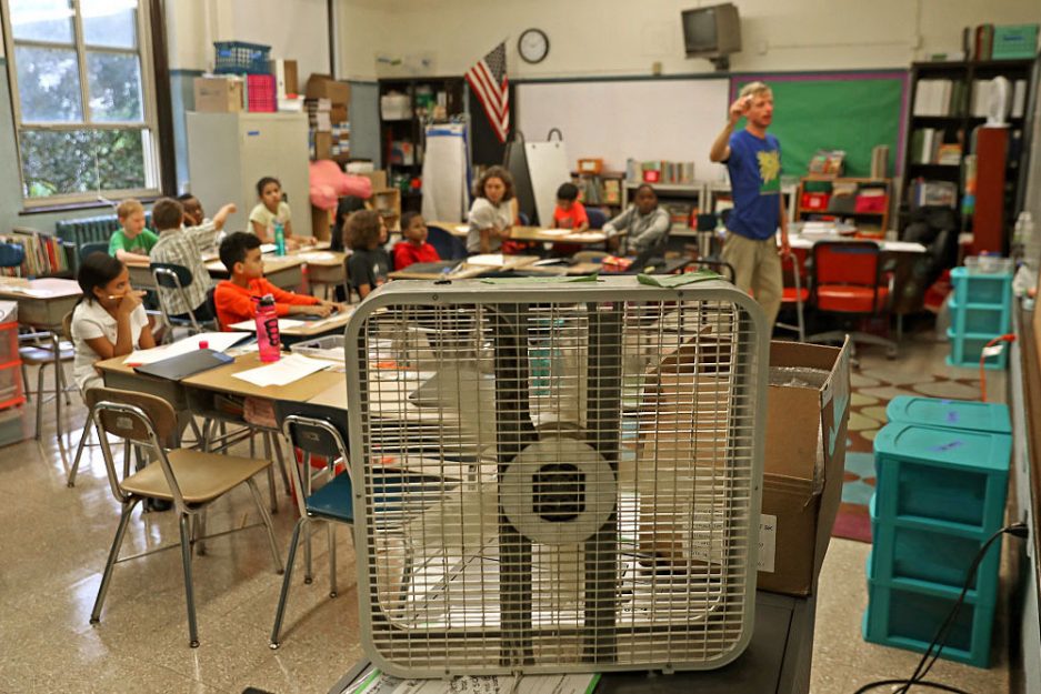 Low-Income Students Are Returning to Dangerously Hot Schools